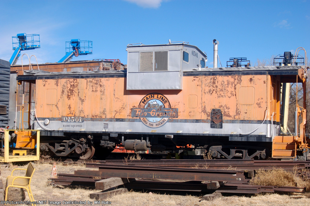 D&RGW Caboose 01501